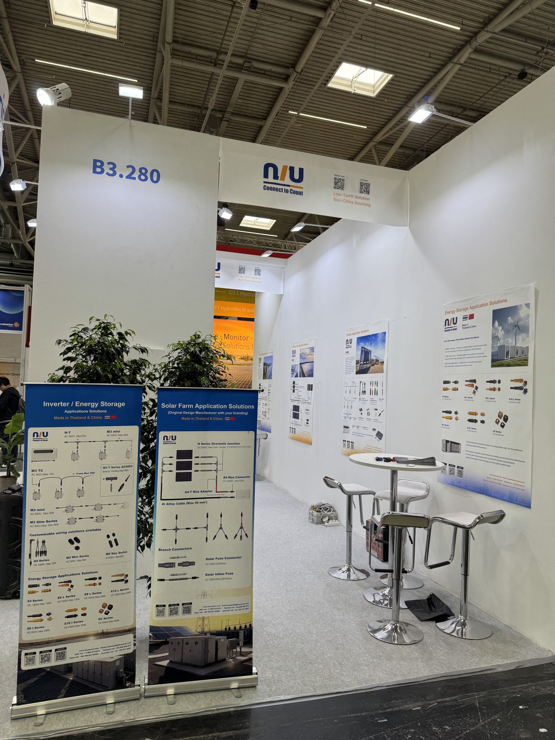 NIU Power at Intersolar Europe 2025 - Niu
